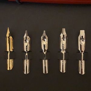 Office | Calligraphy Wooden Pen Set With Ink | Poshmark